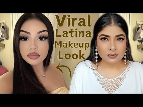 Viral Latina Makeup Look | Step By Step Latina Makeup Tutorial For ...