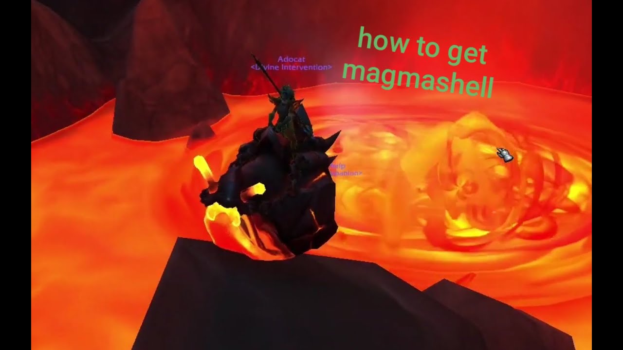 wow dragonflight how to get magmashell mount - YouTube