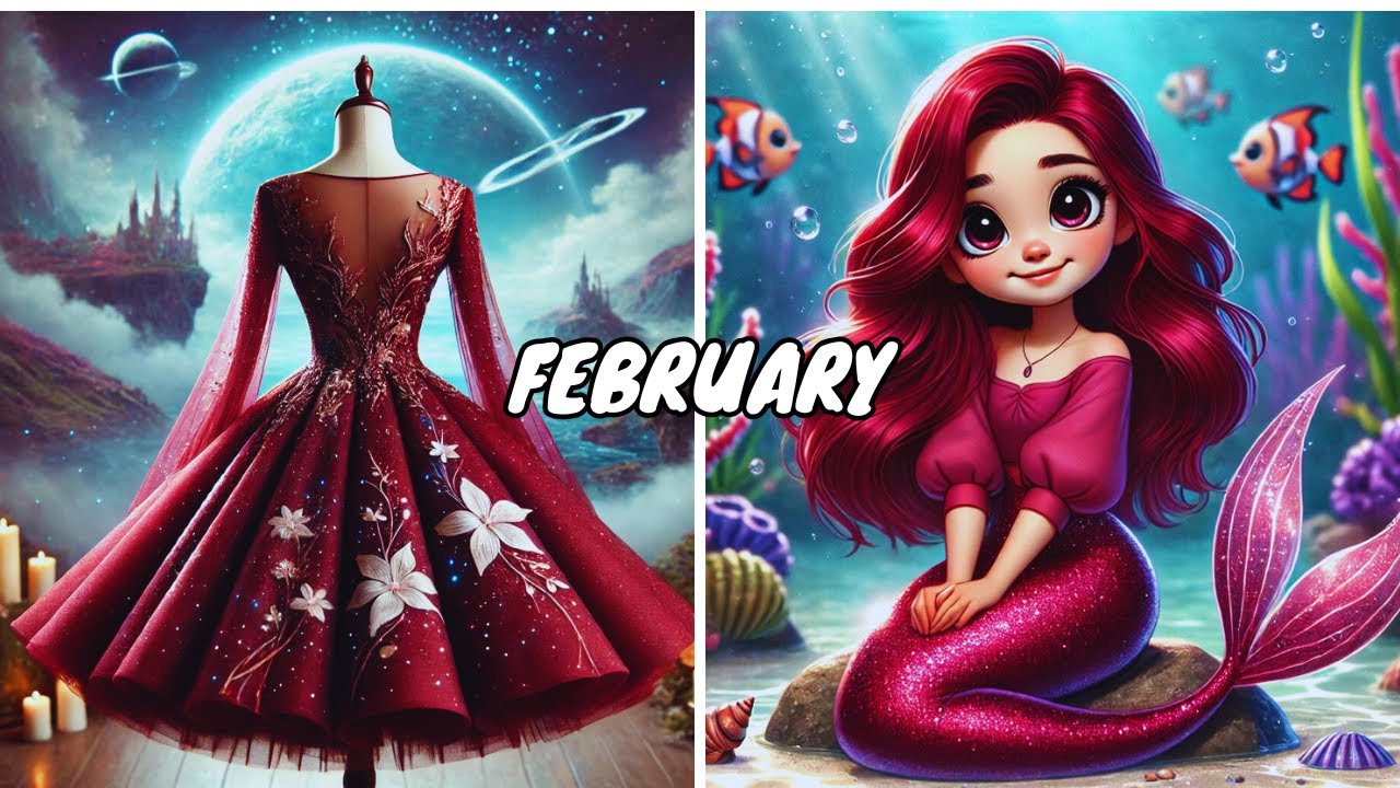 Choose Your Birthday Month AND See Your Dream Dress and Mermaid ...