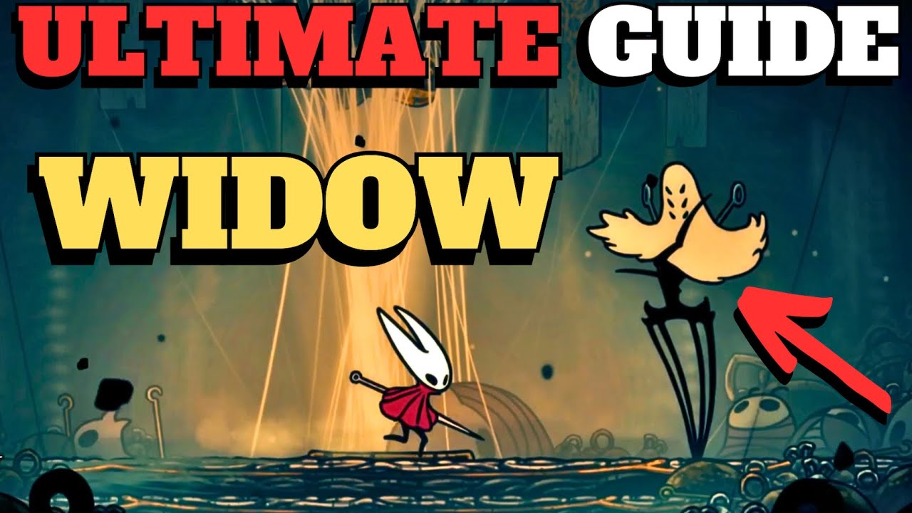 Hollow Knight Silksong - Widow ULTIMATE Boss Guide (Shellwood, Act 1 ...