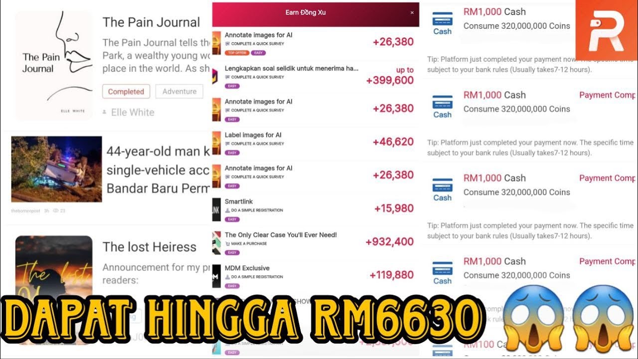 TERBUKTI MASIH MEMBAYAR HINGGA RIBUAN RINGGIT DENGAN JAWAB SURVEY, BACA ...