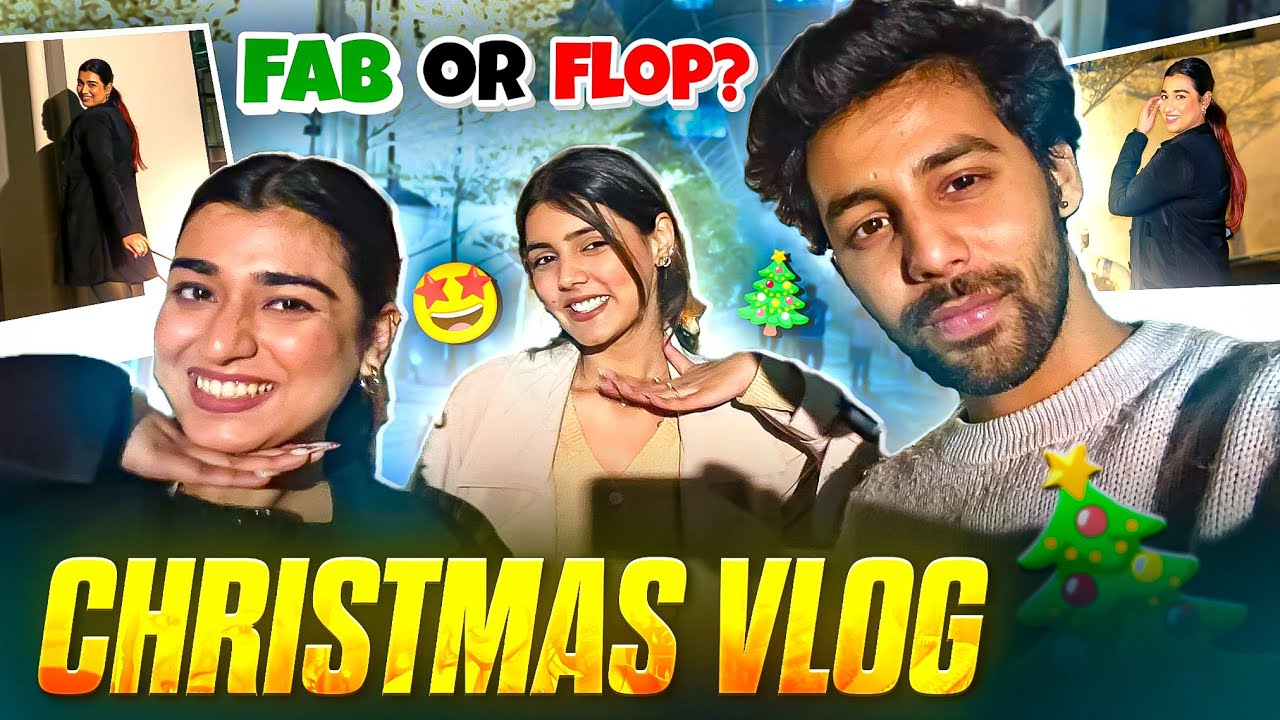 CHRISTMAS VLOG @Muskan_Diaries || FAB OR FLOP?? || PRERNA ANAND - YouTube