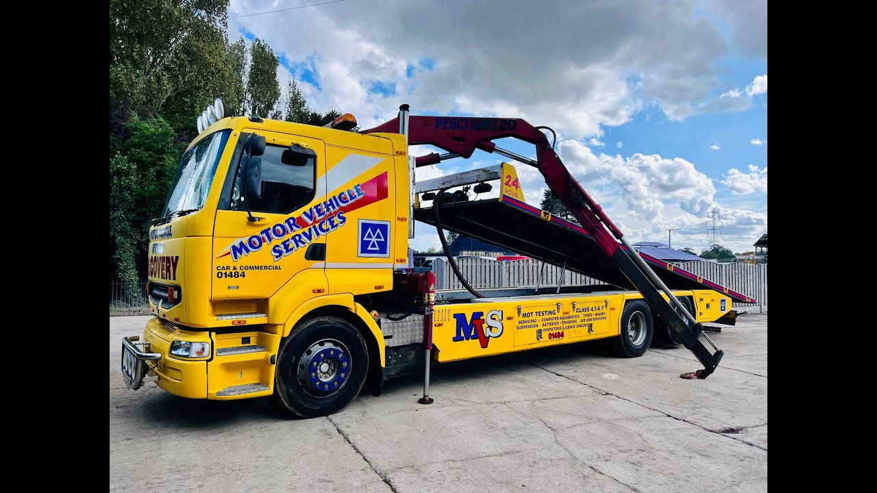 RENAULT 22GVA2 6X2 TILT & SLIDE RECOVERY TRUCK C/W CRANE & SPEC LIFT ...