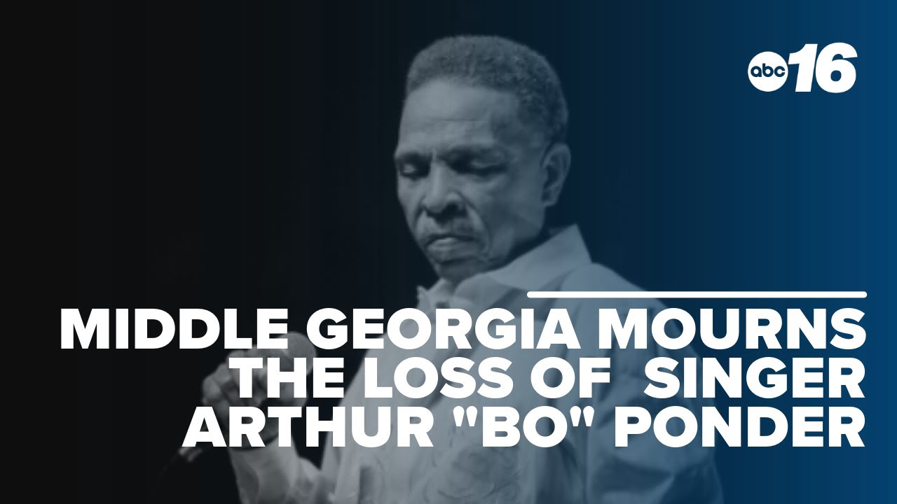 Macon mourns the loss of beloved singer Arthur 'Bo' Ponder at 77 - YouTube