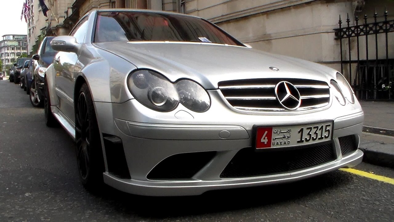 Arab Mercedes CLK63 AMG Black Series HD - YouTube