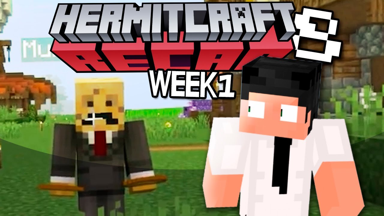 Hermitcraft RECAP - SEASON 8 week 1 - YouTube