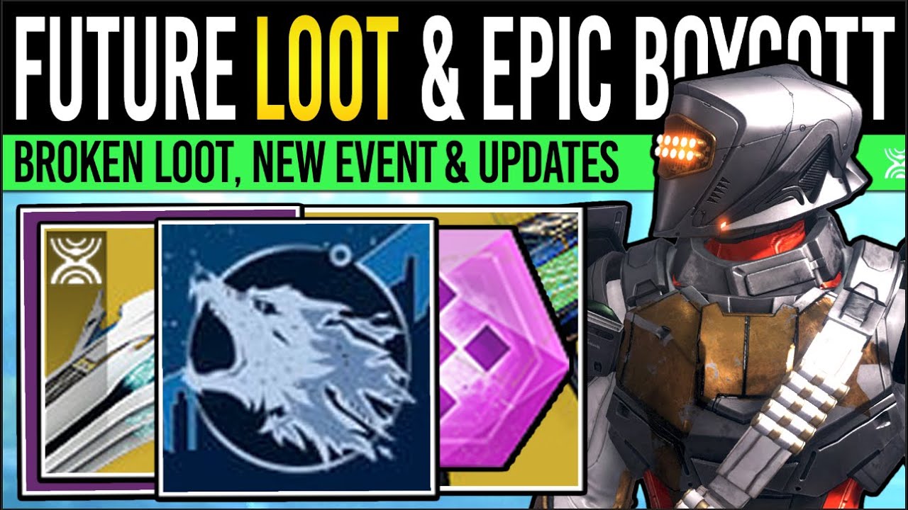 Destiny 2: FUTURE REWARDS & BROKEN ARMOR! Player Boycott, Epic Weapon ...