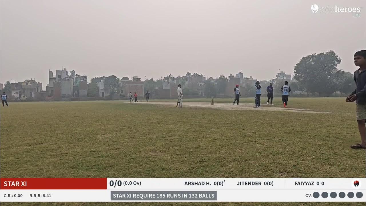 Live Cricket Match | Hawk Wings vs STAR XI | 17-Nov-24 12:43 PM 22 overs | Individual match ...