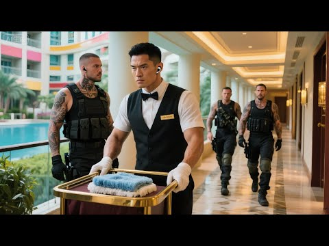 【動作電影】特種兵王假扮服務生解救人質！竟遇上最強傭兵！瞬間進入狂暴模式！#movie #动作 #film