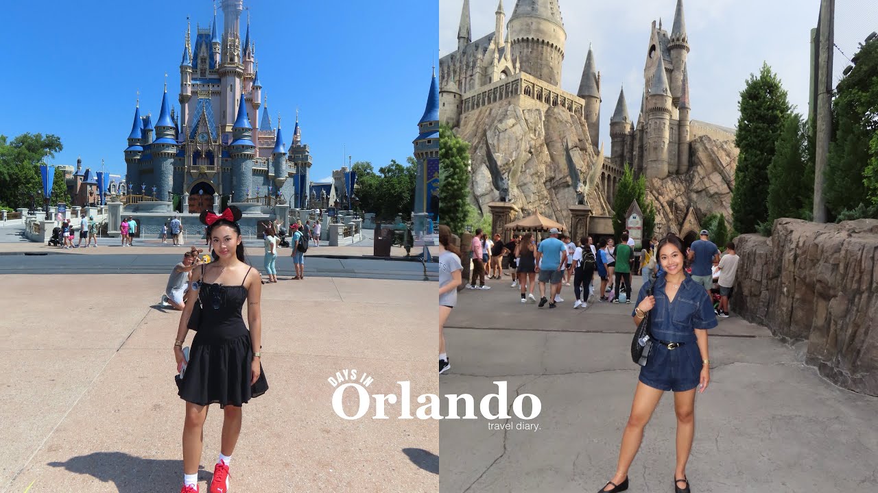 ORLANDO VLOG | disney world, universal studios, extreme rides + raising ...