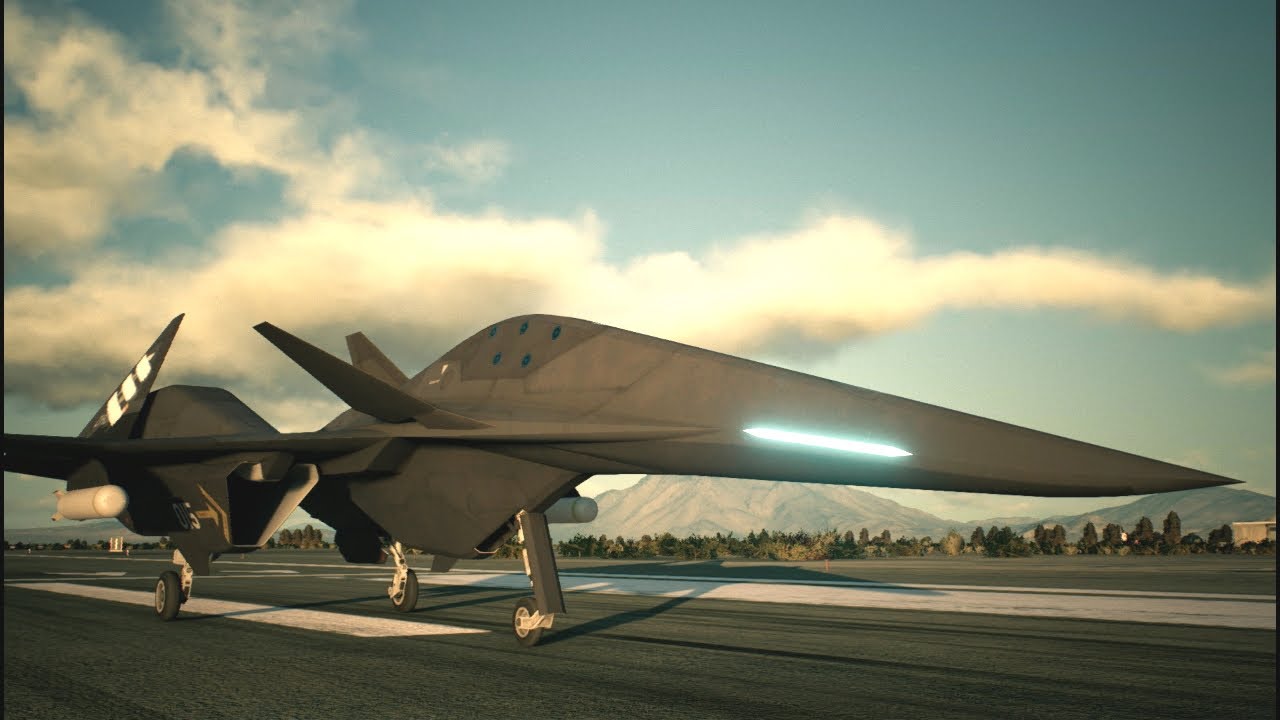 ACE COMBAT 7 Part97「Mission06：Long Day：長い一日：ADF-01」【HARD RANK S】 - YouTube