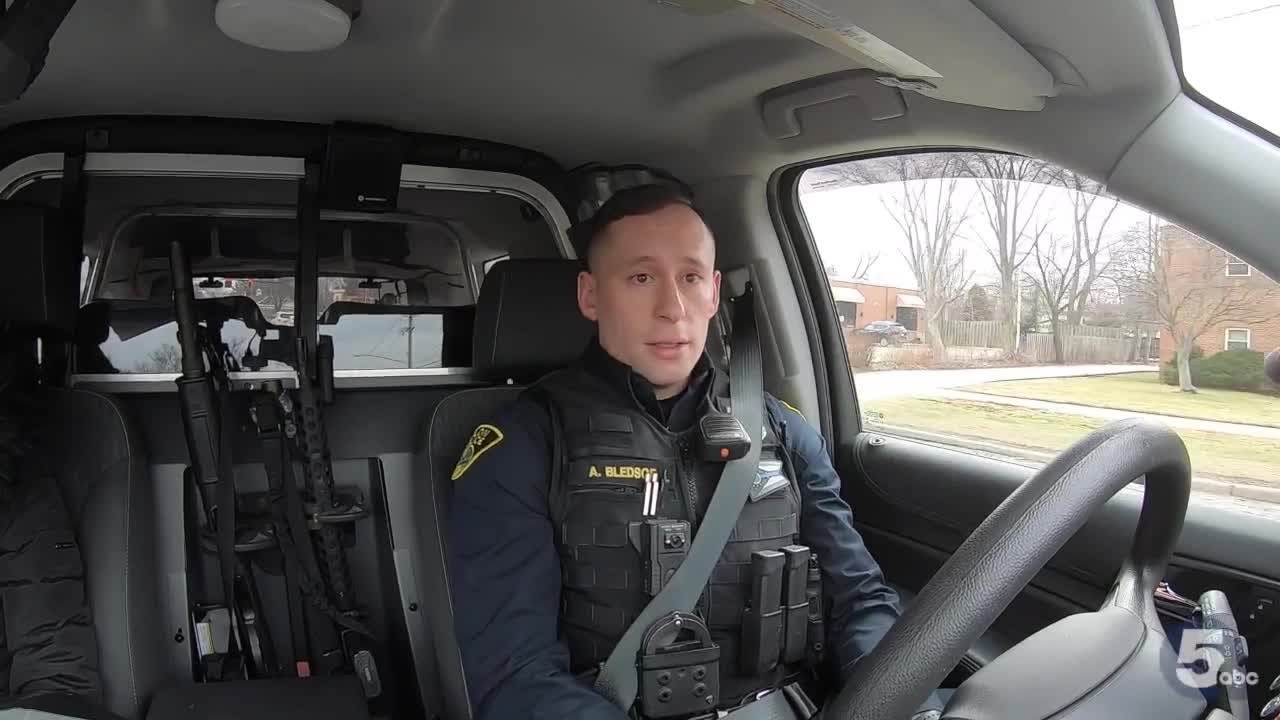 Solon police officer Aaron Bledsoe talks about pay for Cleveland ...