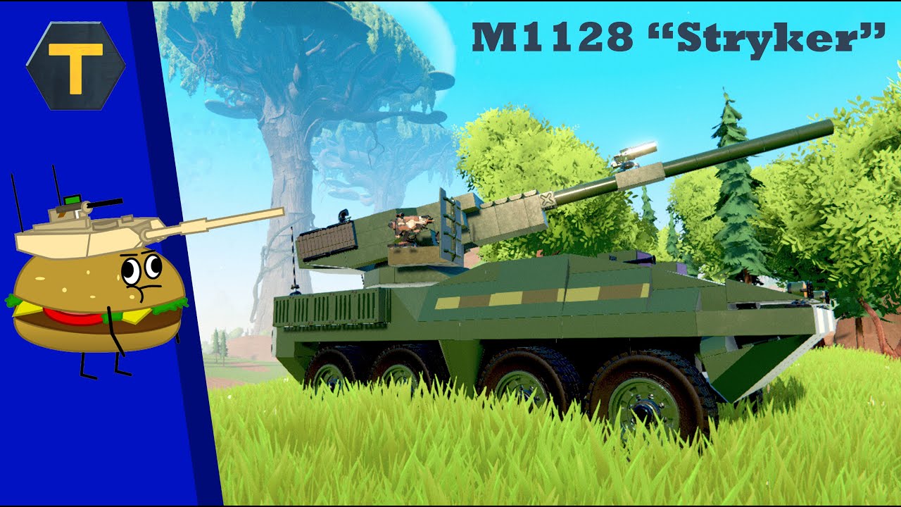 M1128 Stryker in Trail makers. - YouTube