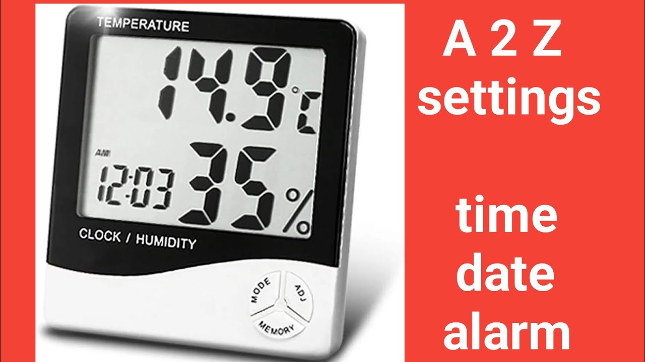 Htc-1| time | date | alarm | humidity | temperature |thermometer ...