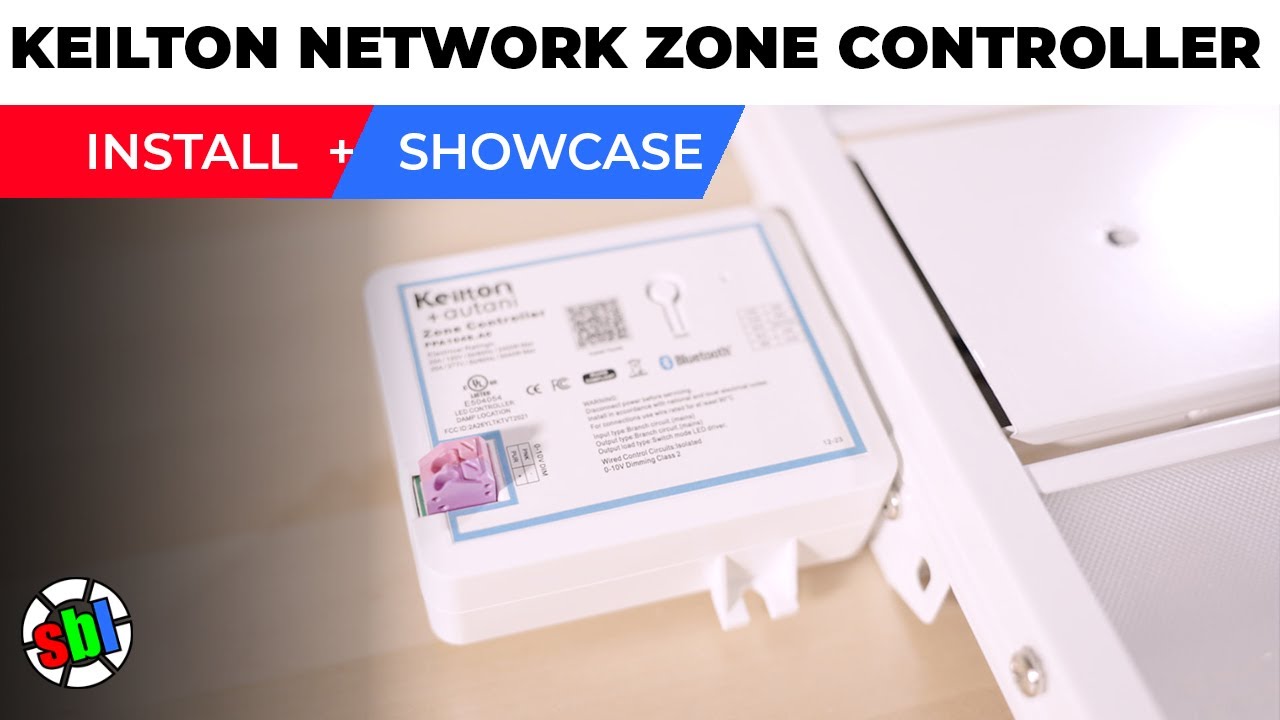 Keilton Network Bluetooth MESH Zone Controller - YouTube