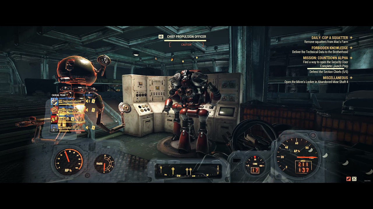 Fallout 76 - Mr. Gutsy Does not Approve of this Relationship - YouTube