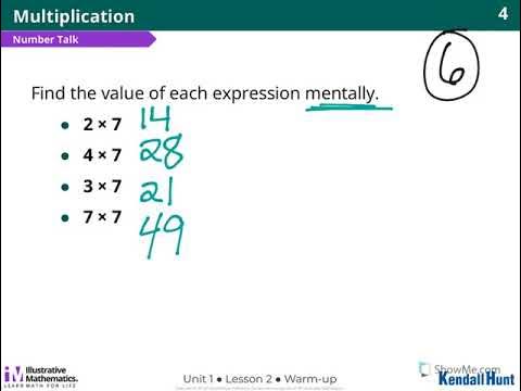 Illustrative Math Grade 4 Unit 1 lesson 2 - YouTube