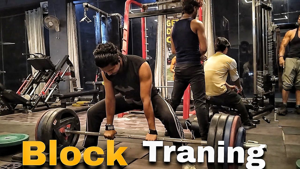 deadlift block training 🥷🏻 || block training || #fitness #powerlifting ...