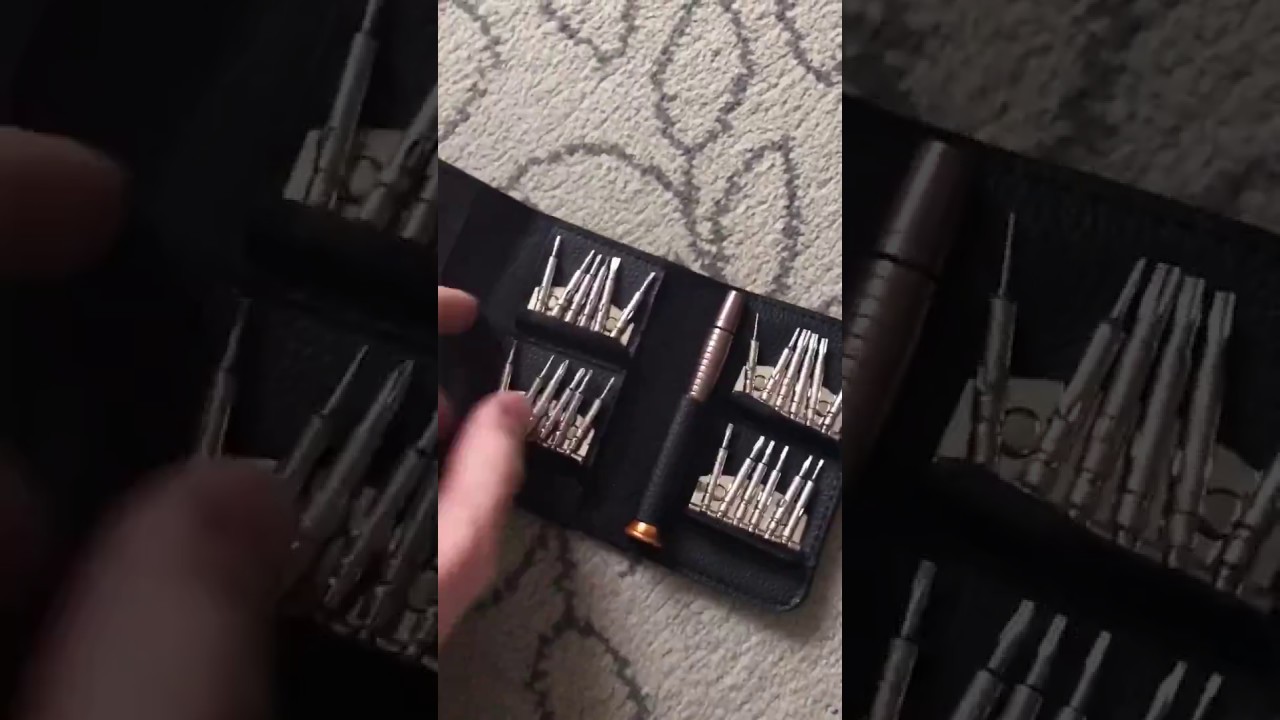 25 in 1 Screwdriver Wallet Kit from Gearbest.com - YouTube