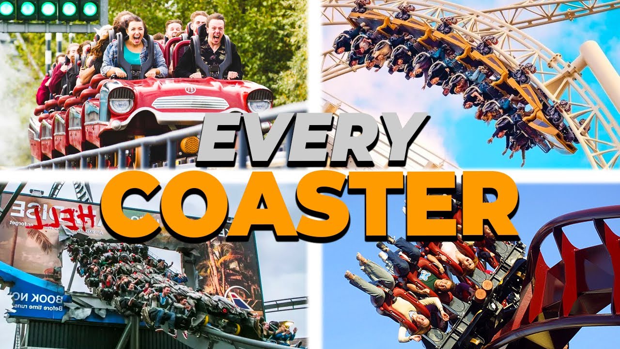 All Roller Coasters at Thorpe Park RANKED! (With On-Ride Povs) - YouTube
