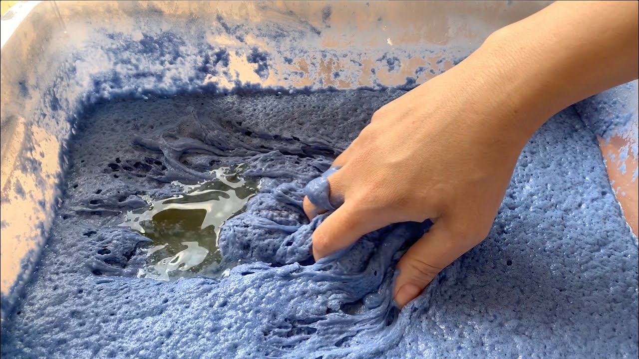 A Dip into my 💎🧜‍♀️💎Crystalized Ariel Bucket💎🧜‍♀️💎 - sponge ASMR - YouTube