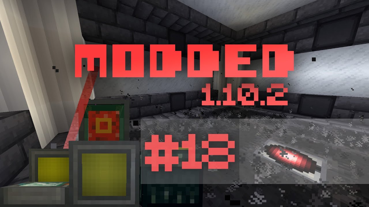 Minecraft Modded 1.10.2 #18 - RFTools Spawners, Shields, & Cursed Earth ...