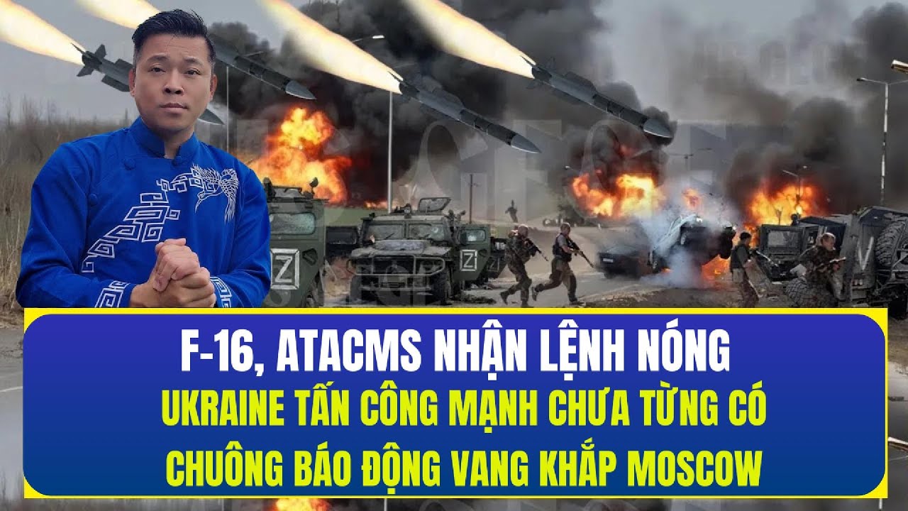 RỰC NÓNG 14/9: F-16, ATACMS nhận lệnh nóng, Ukr đánh lớn, dân Nga ồ ạt xuống hầm tránh bom - YouTube