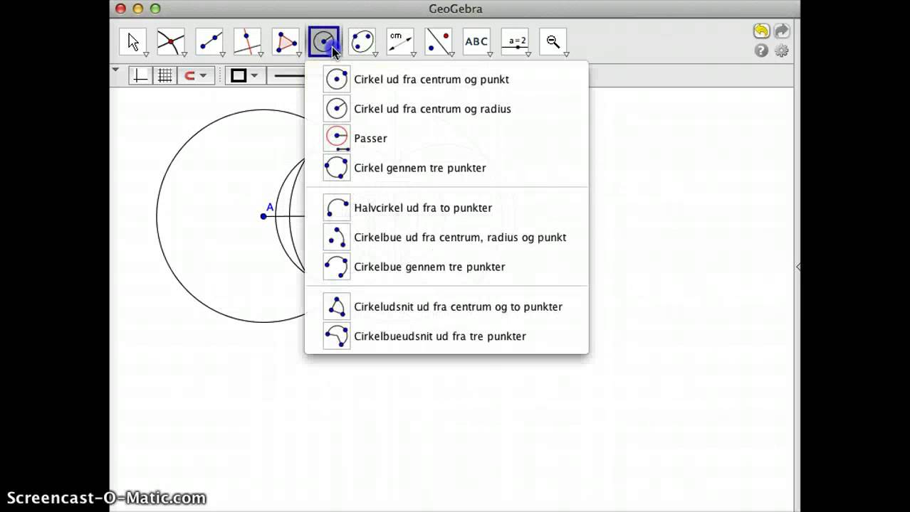 Konstruktion af Det Gyldne Snit - YouTube