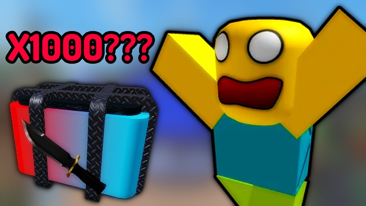 Unboxing 1000 Mystery Boxes In Murder Mystery 2... This Is WHAT ...