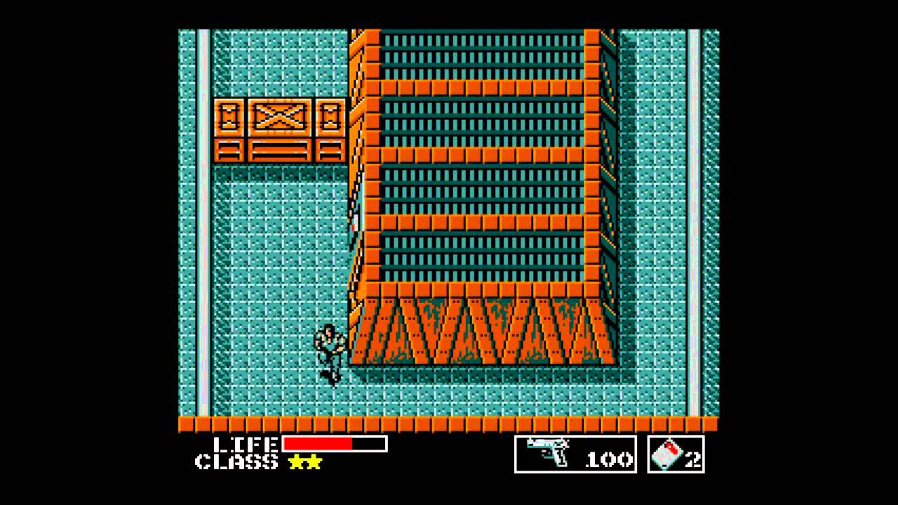 02. Metal Gear MSX Walkthrough - Shoot Gunner Boss - YouTube