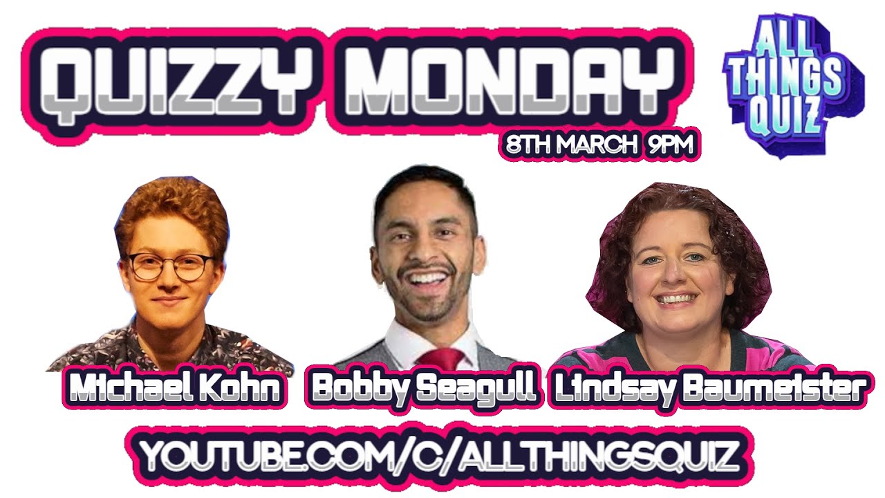 QUIZZY MONDAY LIVE - YouTube
