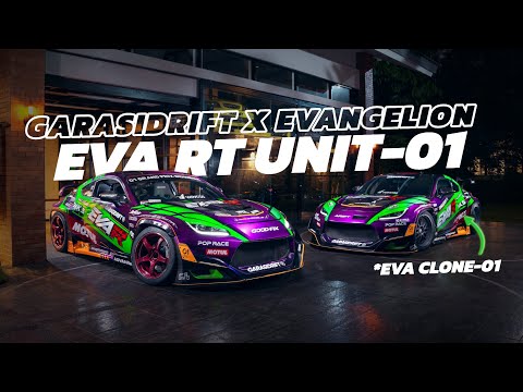 BRZIKO GARASI DRIFT x EVANGELION RACING EVA R UNIT CLONE-01