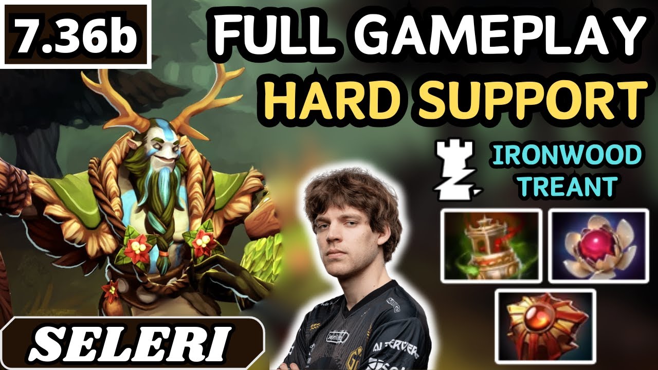 7.36b - Seleri NATURE PROPHET Hard Support Gameplay - Dota 2 Full Match ...