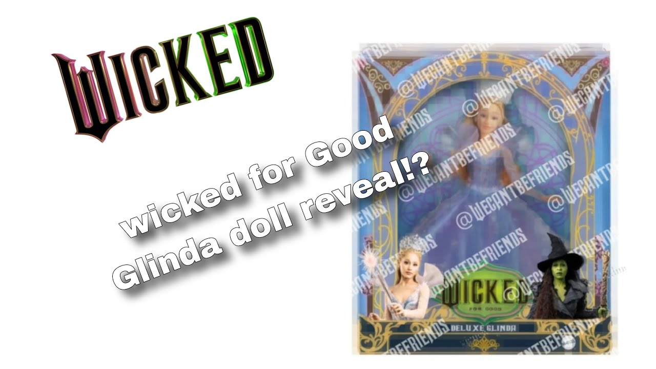Wicked for good dolls revealed in MARCH!???? - YouTube
