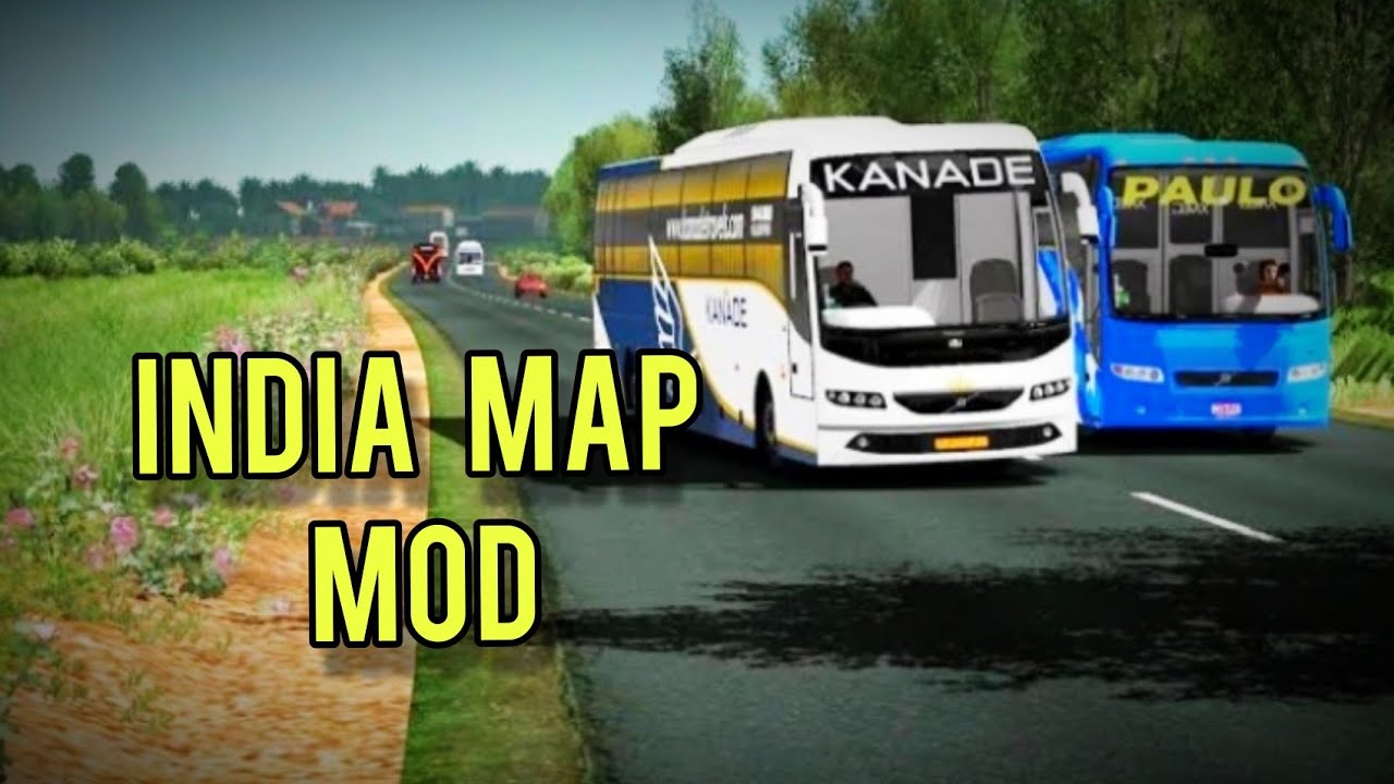 Bus simulator Indonesia (india map mod) #Newbussimulator #bussimulator ...