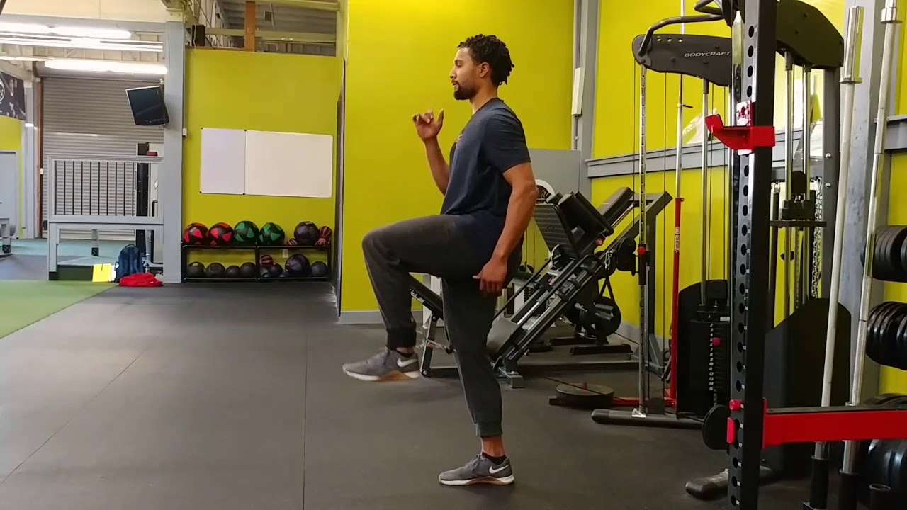 Cable Hip Flexor Drive - YouTube