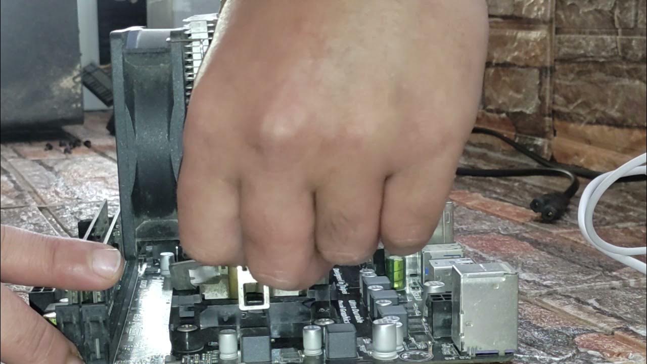 How to remove Deep Cool CPU fan - YouTube