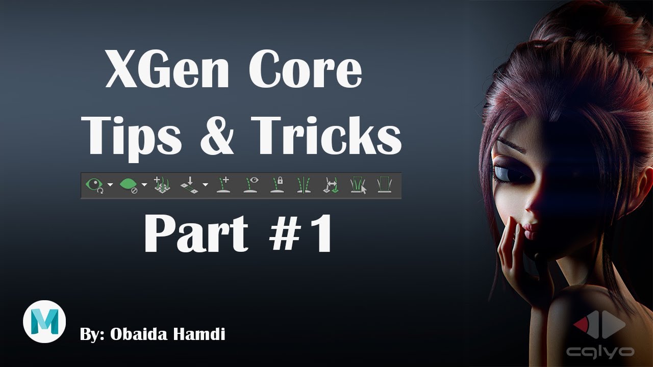 LEO Production Studio - Maya XGen Core Tips & Tricks #1 by Obaida Hamdi ...