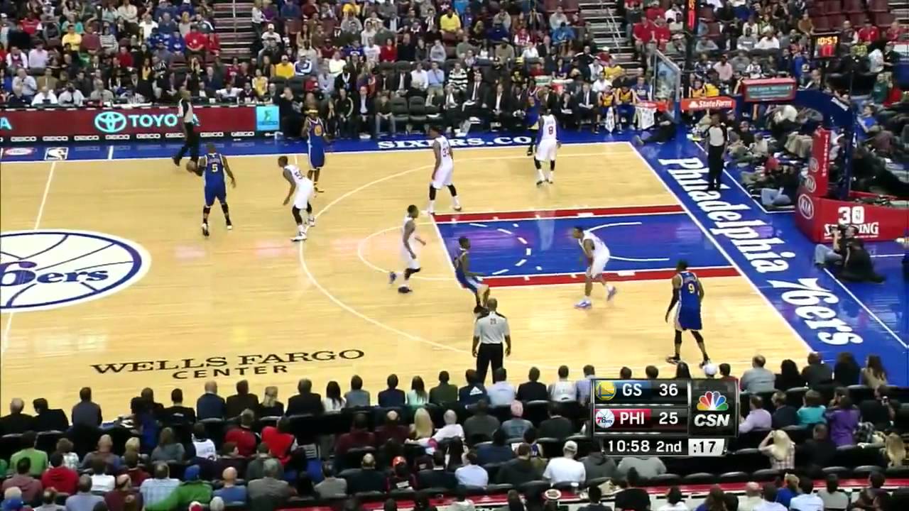 Warriors Split Action - YouTube