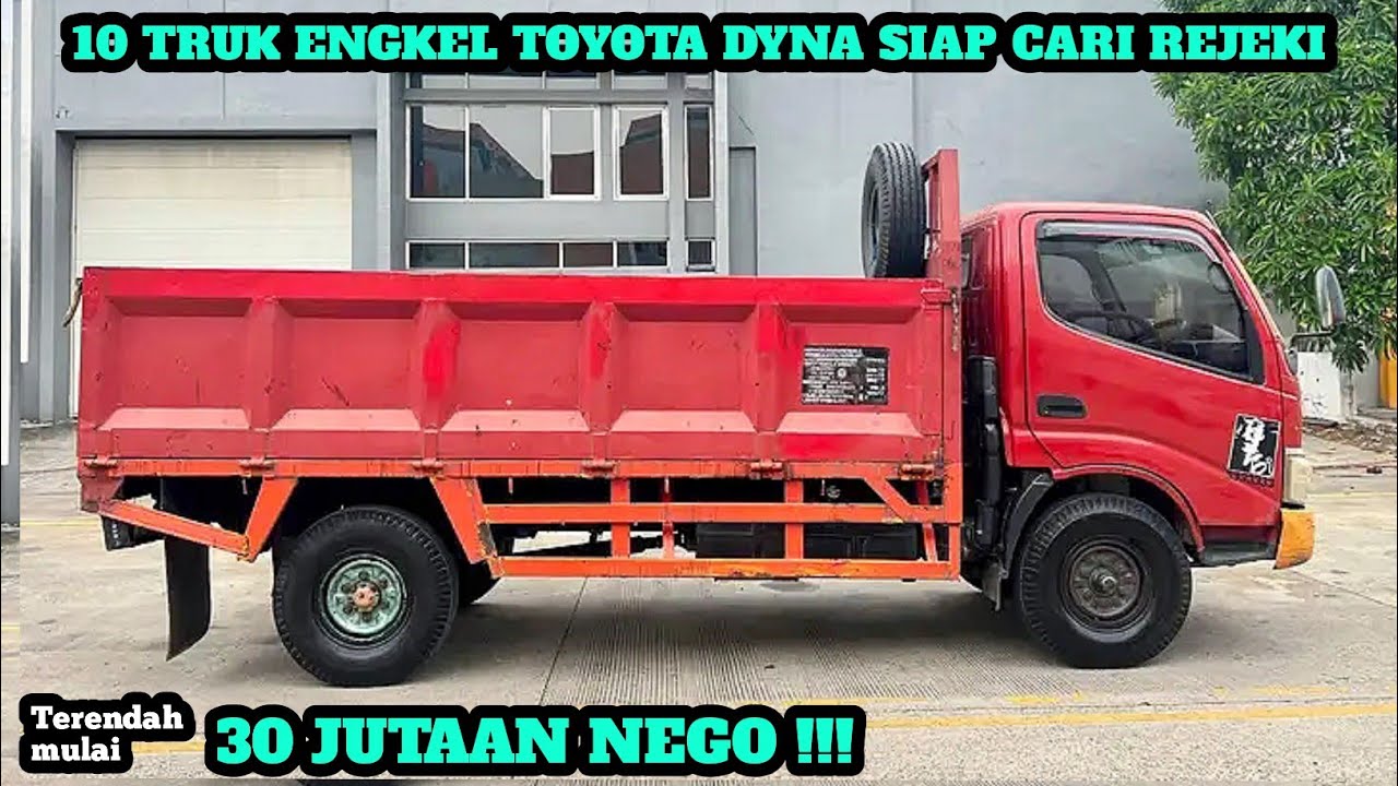 HARGA TRUK ENGKEL TOYOTA DYNA BEKAS MULAI 30 JUTAAN NEGO || UPDATE ...