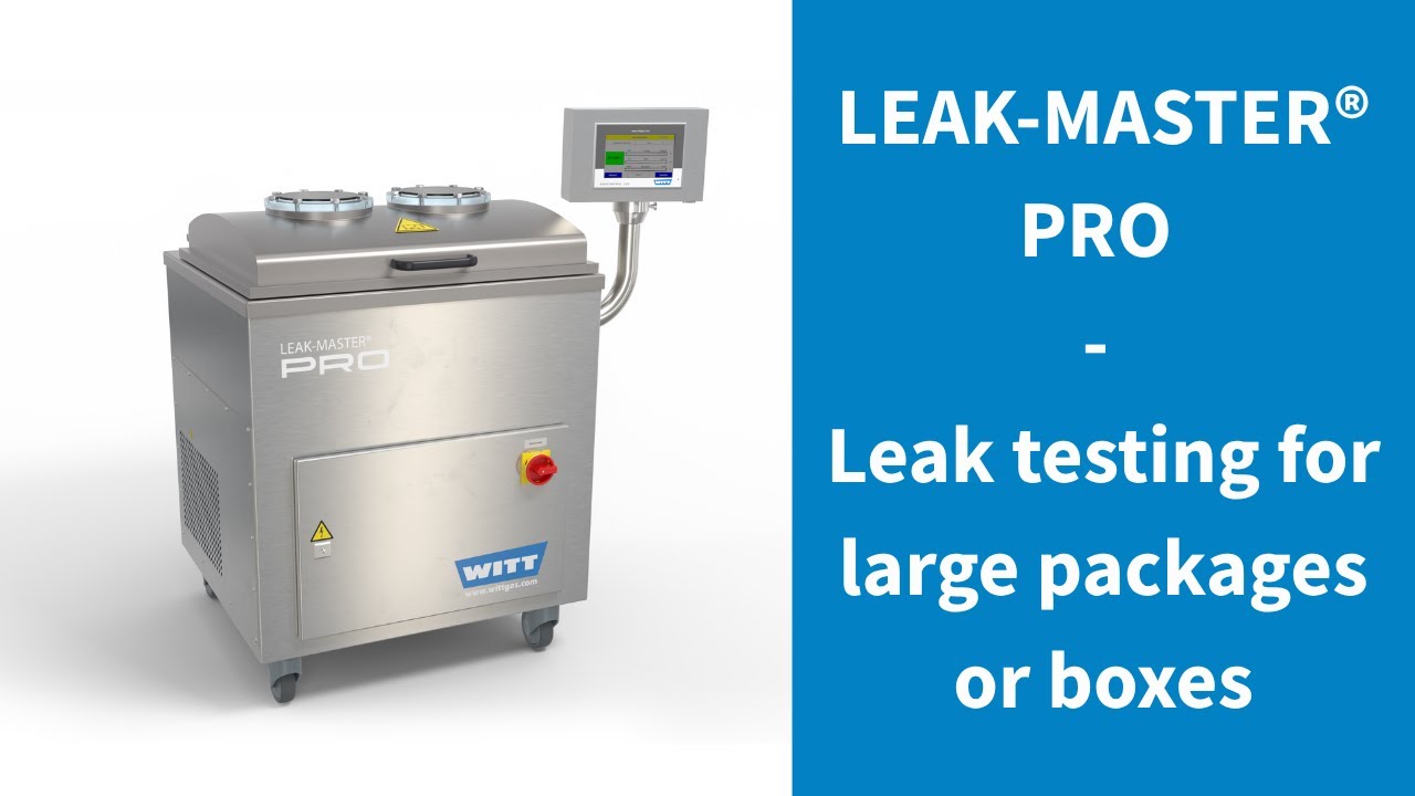 LEAK-MASTER® PRO: Fast & Reliable Leak Detection for Large Packages ...