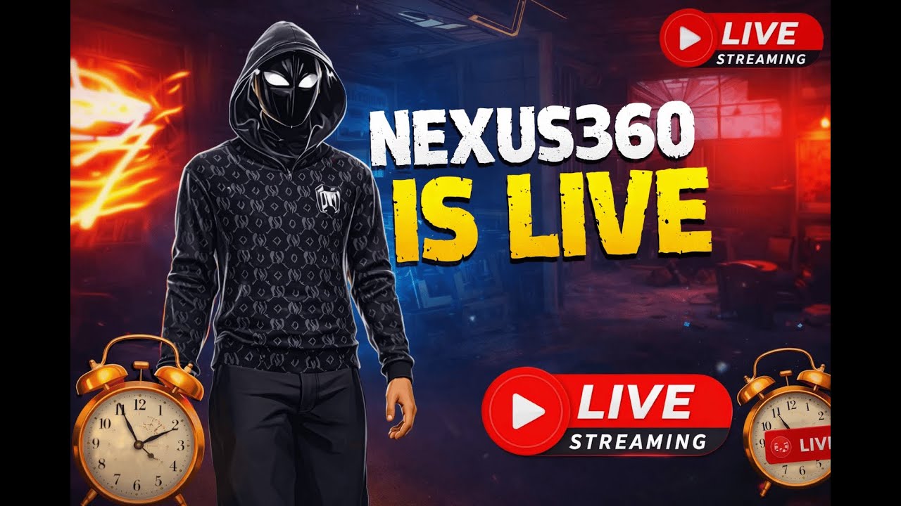 😈 NEXUS 360 LIVE FF | HEADSHOT ONLY CHALLENGE - YouTube