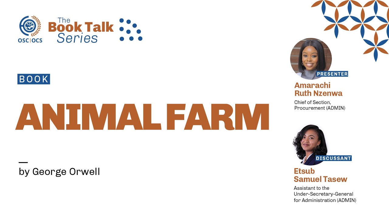OSC Book Talk Series – Book: Animal Farm - YouTube
