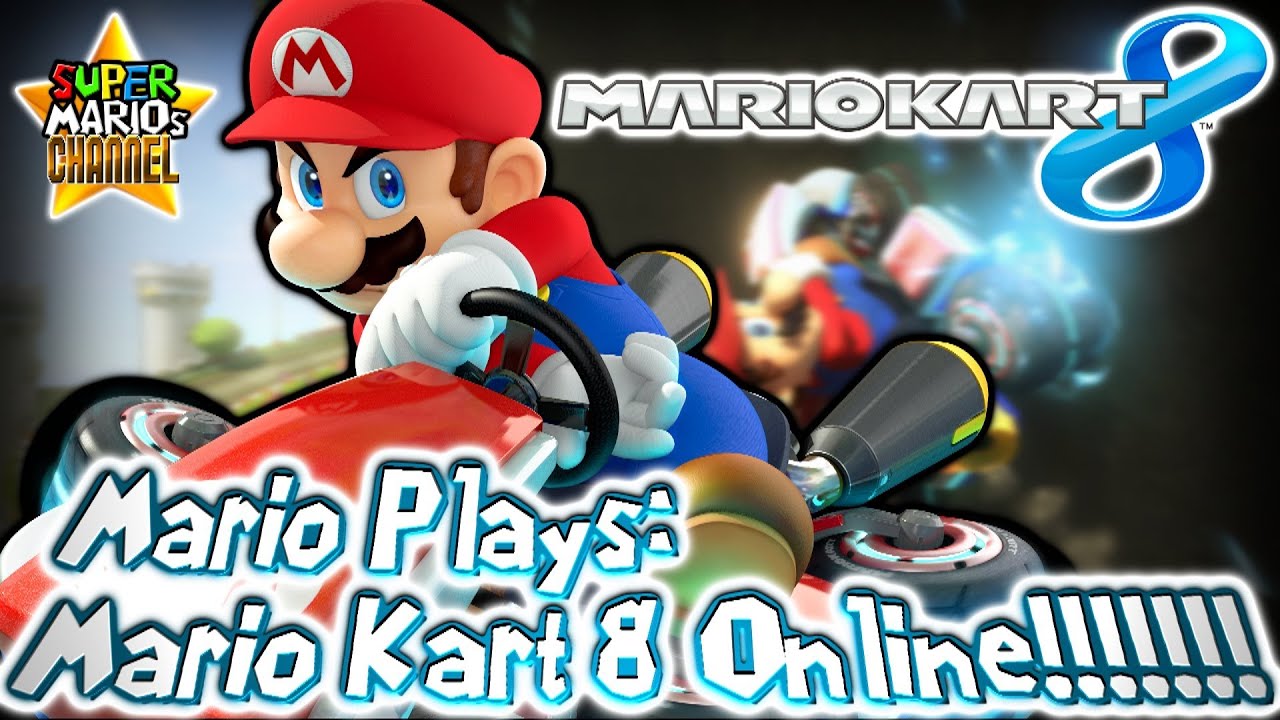 SMC: Mario Plays Mario Kart 8 Online! - YouTube