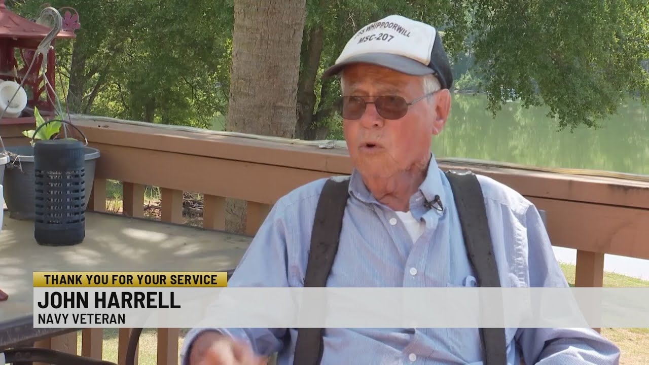 Thank you for your service, John Harrell - YouTube