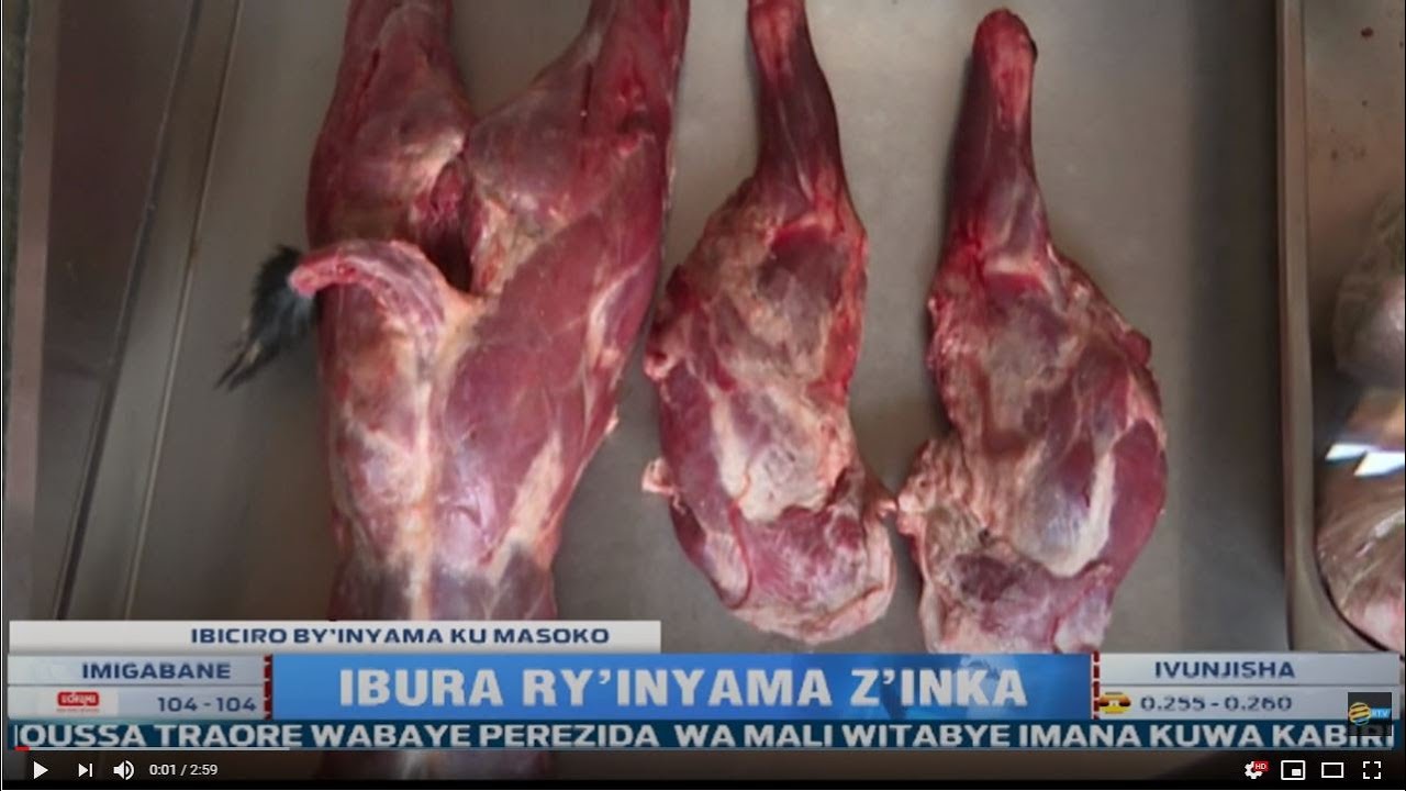 Ikibazo cy'izamuka ry'ibiciro by'inyama - YouTube