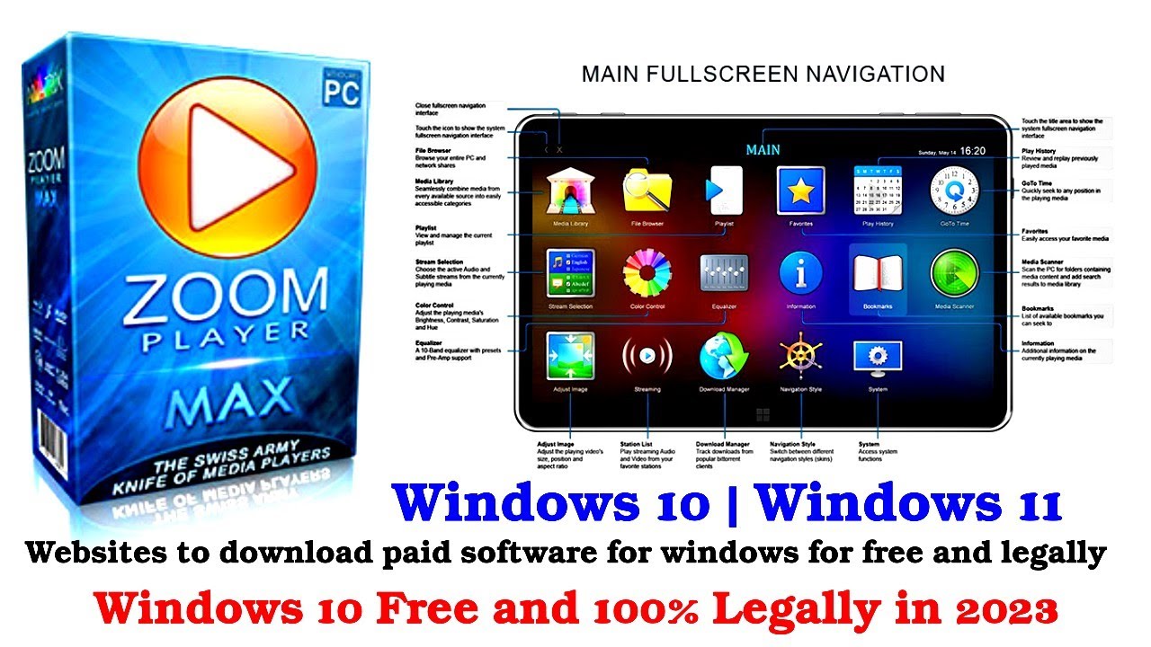 zoom player max 2023 | Zoom Player MAX | How to Download & installation ...