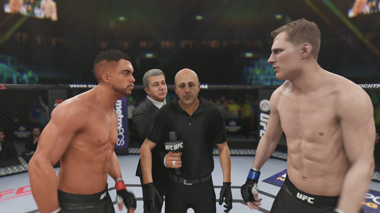 UFC 3 GOAT Career Mode - 6'7 Heavyweight and Overeem! EA Sports UFC 3 ...
