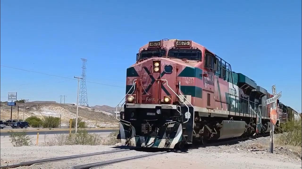 FXE 4675 Leads manifest west. - YouTube
