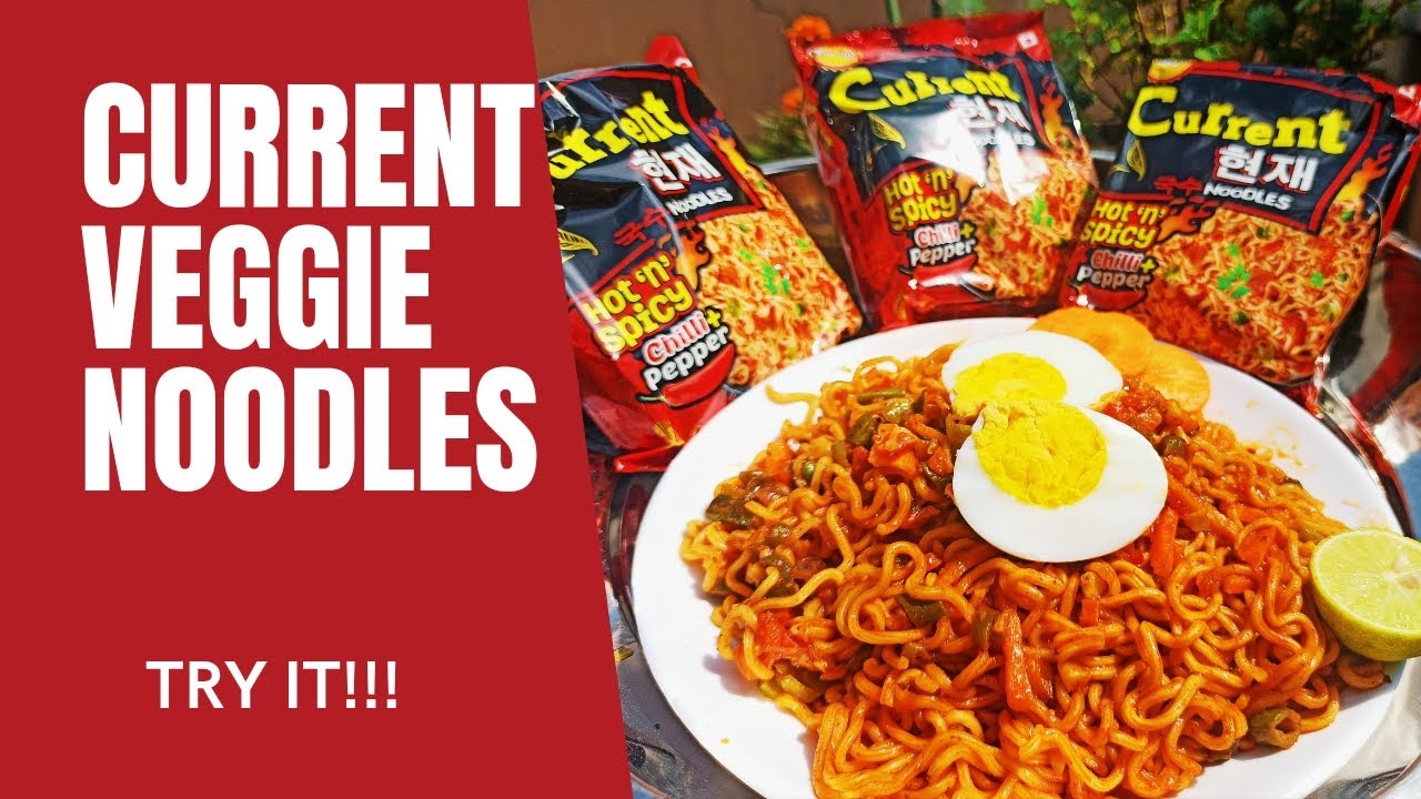 Current Noodles recipe | Current hot and Spicy noodles |How to make ...